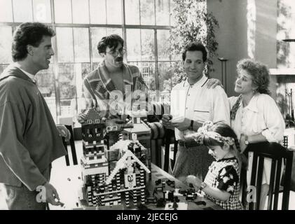 Ted Danson, Nancy Travis, Tom Selleck, Steve Guttenberg Film: Three Men ...