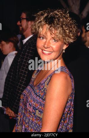 Amanda Bearse at the premiere of 'Hot Shots' at the Avco Westwood ...
