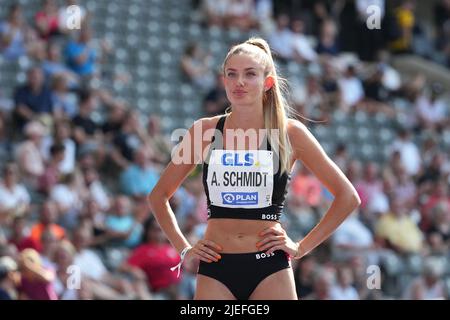 Berlin, Germany. 26th June, 2022. Athletics: German Championships ...