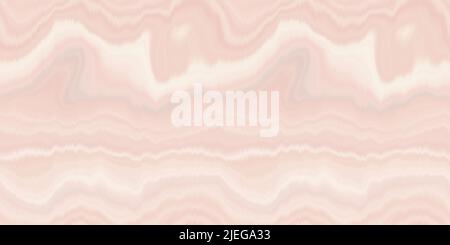 Soft wavy tie dye stripe seamless pattern. Pink white organic irregular ...