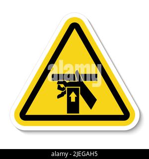 Hand Crush Force From Below Symbol Sign Isolate On White Background ...