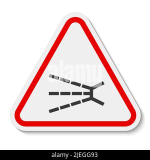 Splashing Hazard Symbol Sign Isolate On White Background,Vector ...