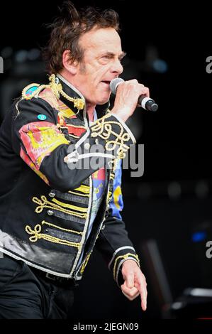Tenpole Tudor , Performing at Lets Rock Leeds 80s Festival , Uk , 25.06 ...