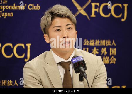 Japanese "Monster" boxer Naoya Inoue speaks at Ohashi Boxing Gym in ...