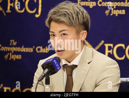 Japanese "Monster" boxer Naoya Inoue speaks at Ohashi Boxing Gym in ...