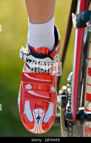 Detail Radrennschuhe, professionelles Rennrad, Waiblingen, Baden ...