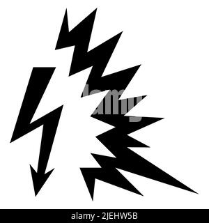 Arc Flash Symbol Sign Isolate On White Background,Vector Illustration ...