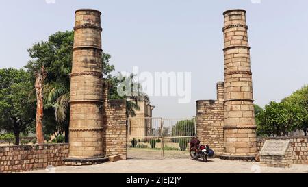 Entrance to Koshak Mahal, Palace built in 1445 as a victory monument by ...