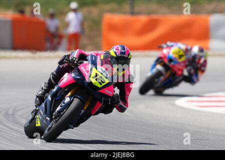 Borja Gomez of SKX Cardoso Racing Team during the ESBK Campeonato de ...