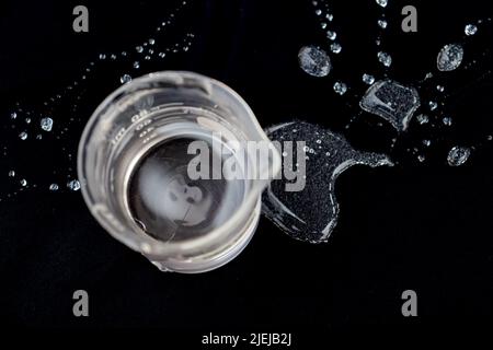 sodium silicate liquid and sticky Stock Photo - Alamy