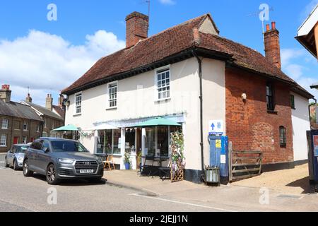 Box River Café, Broad Street, Boxford, Suffolk, UK Stock Photo - Alamy