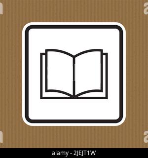 Stop book sign. No book icon isolated. Red ban sign. Vector ...