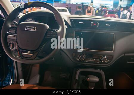 Qoros 5 on display at the 2015 Guangzhou Auto Show Stock Photo - Alamy