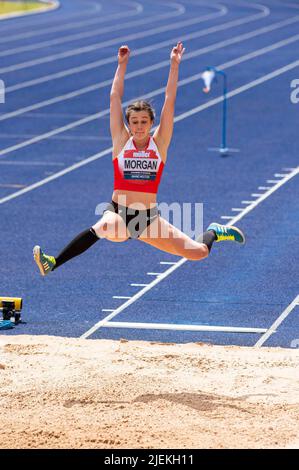 26-6-2022: Day 3 Women's Long Jump - Heptathlon HUTTON Madison EPSOM ...