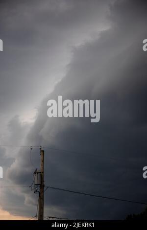A storm coming in Butler, Pennsylvania Stock Photo - Alamy
