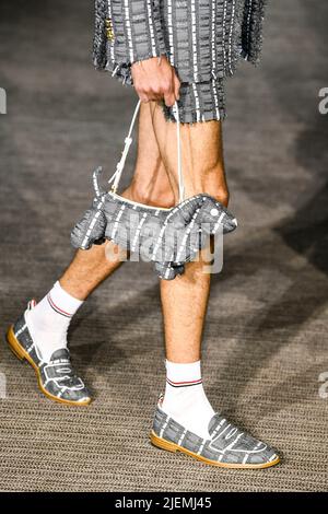 THOM BROWNE Menswear Spring-Summer 2027 runway during Milan Fashion ...