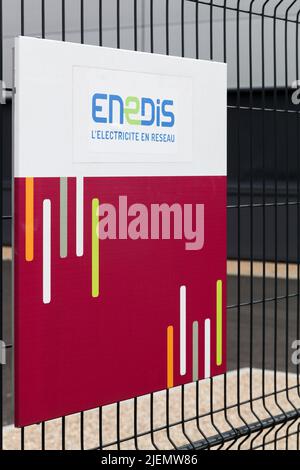 Enedis Electricity Edf Stock Photo - Alamy