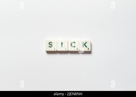 Medical formed of scrabble blocks Stock Photo - Alamy