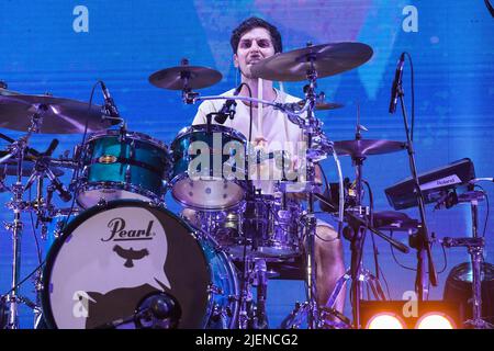 Matteo Locati (Pinguini Tattici Nucleari Stock Photo - Alamy