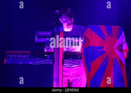 Elio Biffi (Pinguini Tattici Nucleari Stock Photo - Alamy