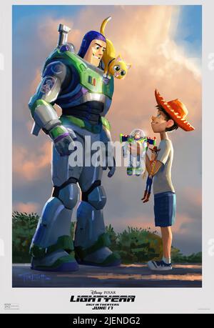 LIGHTYEAR, Regal Cinema special edition poster, 2022. © Walt Disney ...