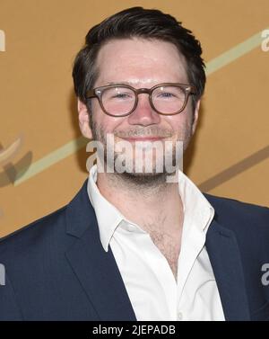 James Caverly arrives at the ONLY MURDERS IN THE BUILDING Season 2 Los ...