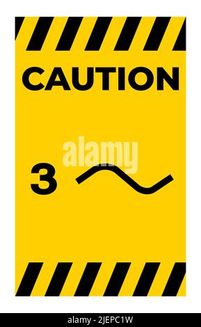 Three Phase Power Symbol Sign Isolate On White Background Stock Vector ...