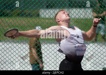 2022-06-25. Lithuanian Athletics Championship in Šiauliai. Mykolas ...