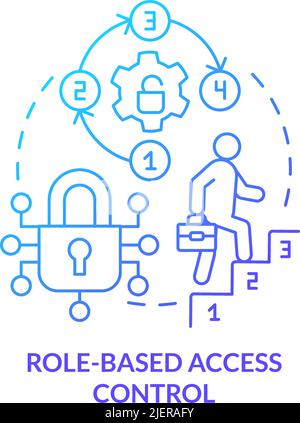 Role based access control concept icon Stock Vector Image & Art - Alamy