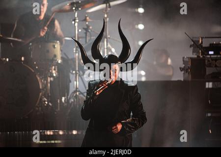 Copenhagen, Denmark, 21st, June 2022. The British rock band Skunk ...