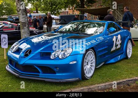 Mercedes-Benz SLR McLaren HDK, on show at the Bicester Heritage Centre ...