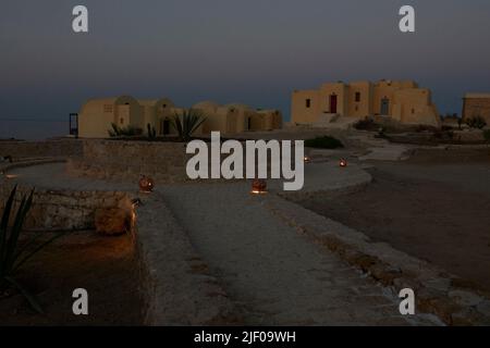 A beautiful view of houses in Marsa Alam town, Egypt Stock Photo - Alamy