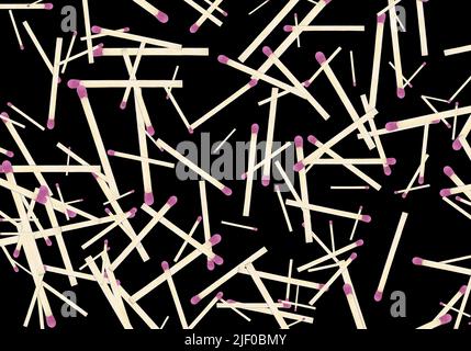 Abstract background made from randomly scattered coffee cups Stock ...