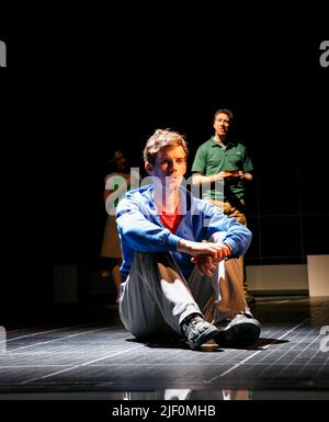 Luke Treadaway and Simon Stephens with award for best new play at the ...