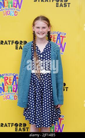 Abigail Graham arrives at the gala night for pop musical Fantastically ...