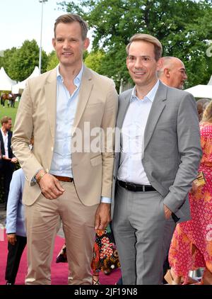 Hendrik STREEK and Paul ZUBEIL, red carpet, Red Carpet Show, 40th ...