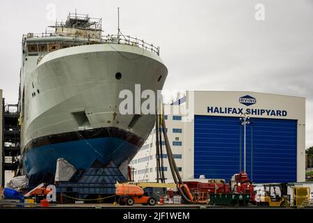 The Arctic & Offshore Patrol Vessel (AOPV) HMCS Max Bernays of the ...