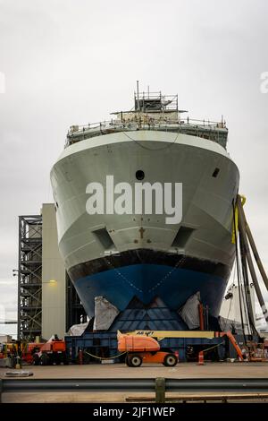 The Arctic & Offshore Patrol Vessel (AOPV) HMCS Max Bernays of the ...