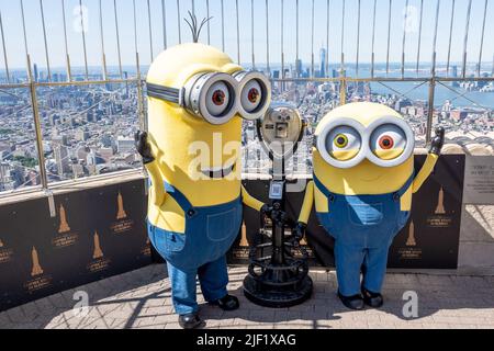 Celebrating the upcoming premiere of "Minions: The Rise of Gru", the ...