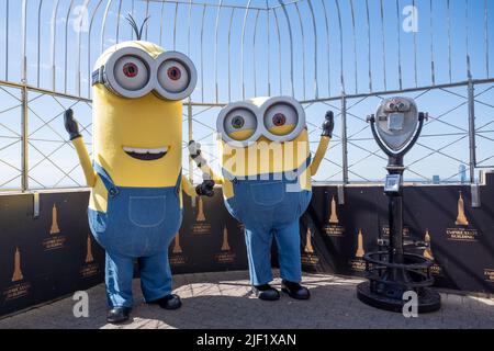 Celebrating the upcoming premiere of "Minions: The Rise of Gru", the ...