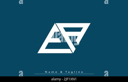 EA Alphabet letters Initials Monogram logo Stock Vector Image & Art - Alamy