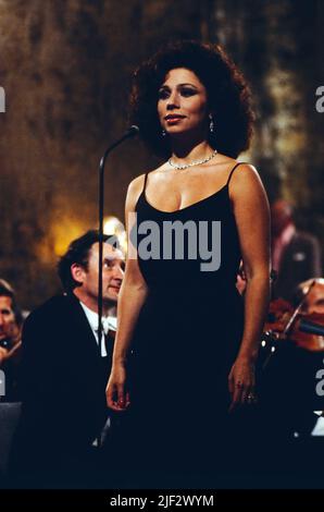 Julia Migenes, amerikanische Opernsängerin und Schauspielerin, hier in ...