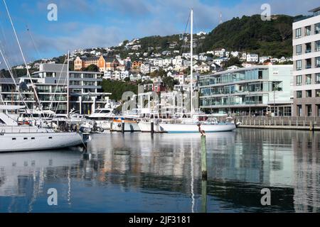 St Gerard's Monastery on hill above Boat harbour, Mount Victoria ...