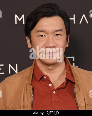 Chin Han arrives to the Los Angeles premiere of ÔAlways Be My MaybeÕ ...