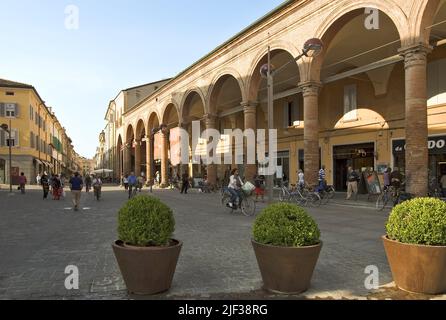 Historical town center of Carpi, Italy, Emilia Romagna Stock Photo - Alamy
