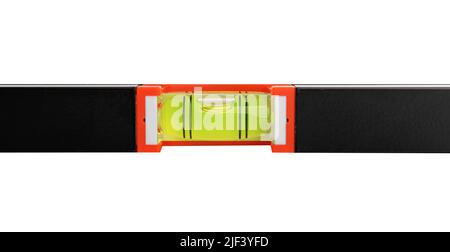Magnetic building level isolated on white Stock Photo - Alamy