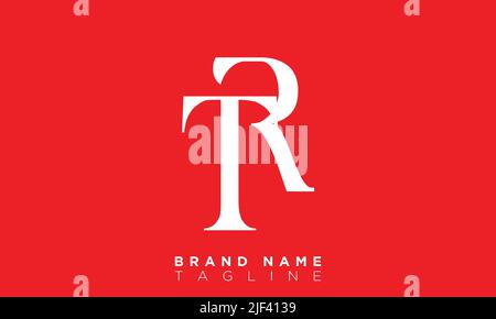 TR Alphabet letters Initials Monogram logo RT, T and R Stock Vector ...