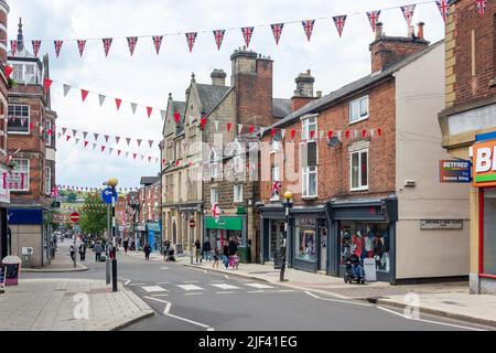 King Street, Belper, Derbyshire, England, United Kingdom Stock Photo ...