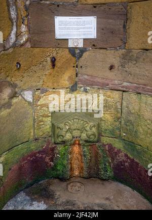 The Spaw for townspeople. Site of old water supply for the people of ...