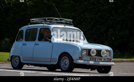 Renault 4 GTL - Classic French car Stock Photo - Alamy